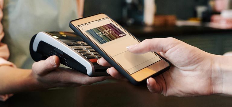 Contactless Payment | Sony Bank WALLET | Sony Bank